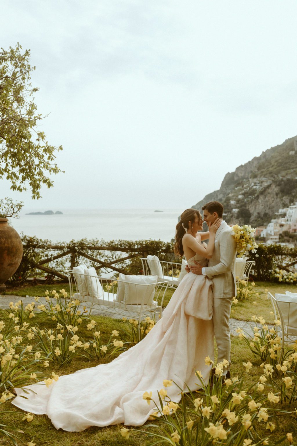 Luxury Wedding on the Amalfi Coast | Villa San Giacomo, Positano, Italy ...